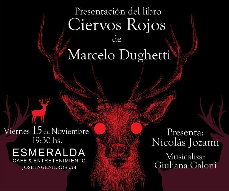 Este viernes el escritor local Marcelo Dughetti presenta su libro “Ciervos Rojos” – Radio 106.9 ...